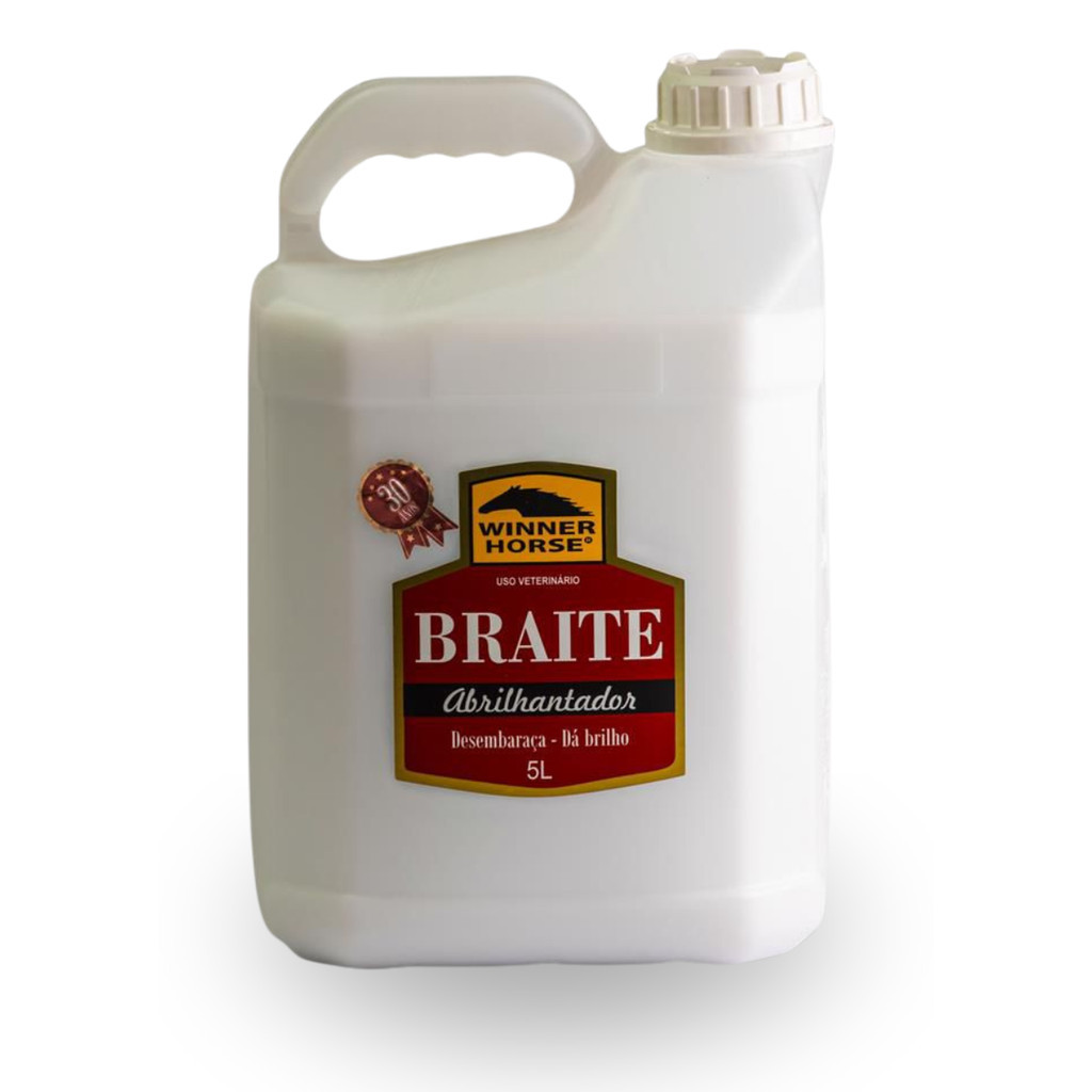 Braite Abrilhantador Winner Horse 5l | Shopee Brasil