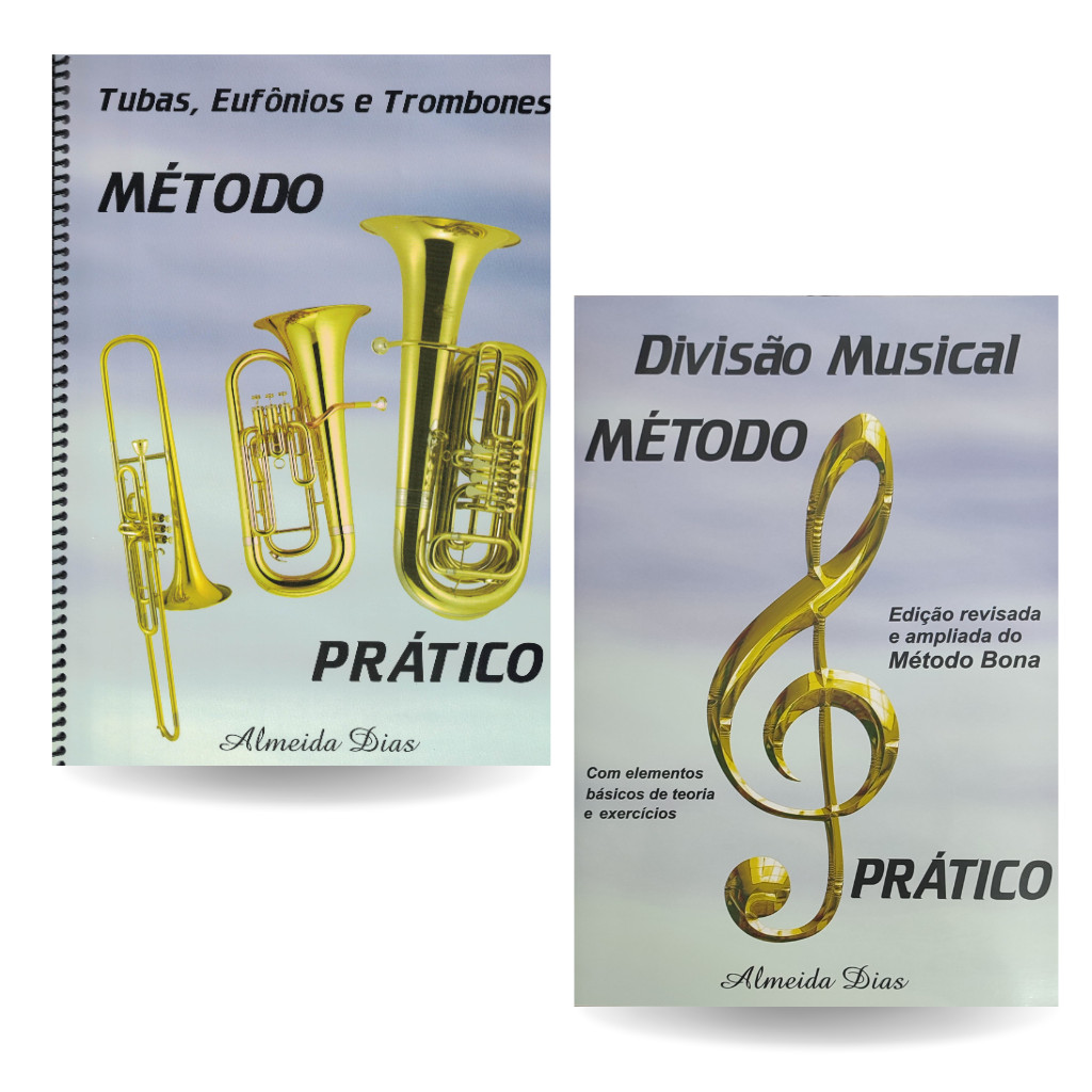 KIT MÉTODO PARA TUBA E BONA - DE ALMEIDA DIAS | Shopee Brasil