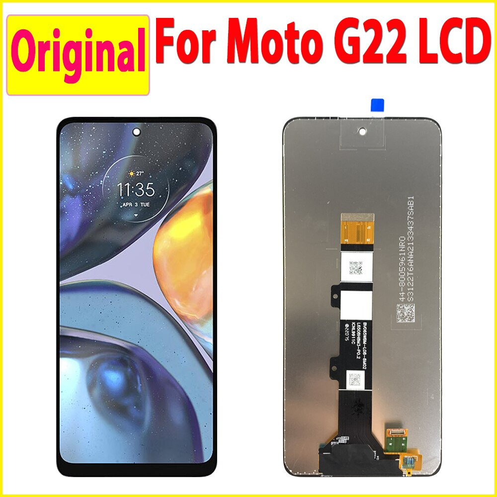 Tela Touch Lcd Display Frontal Completo Motorola Moto G22 6,5 " SEM ARO ...