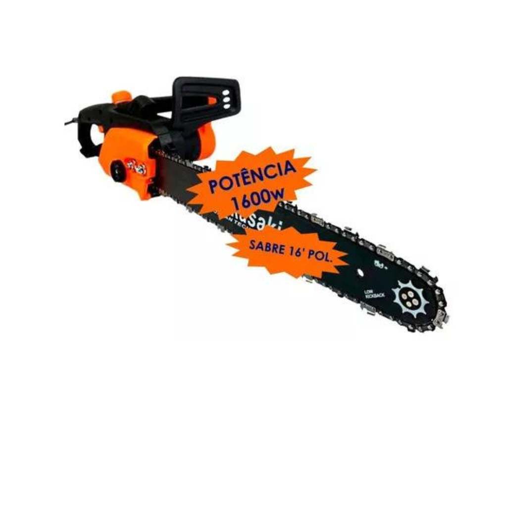 Motosserra a Gasolina 78cc Sabre 55cm 1600W Nakasaki | Shopee Brasil