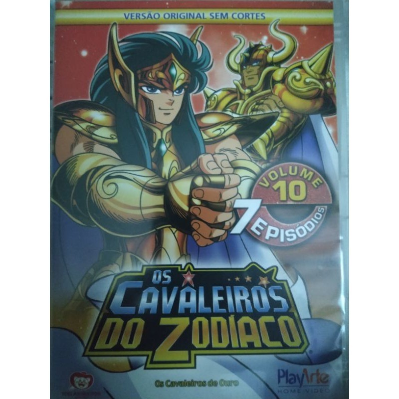 DVD: Os Cavaleiros do Zodíaco, Vol.10 editora | Shopee Brasil