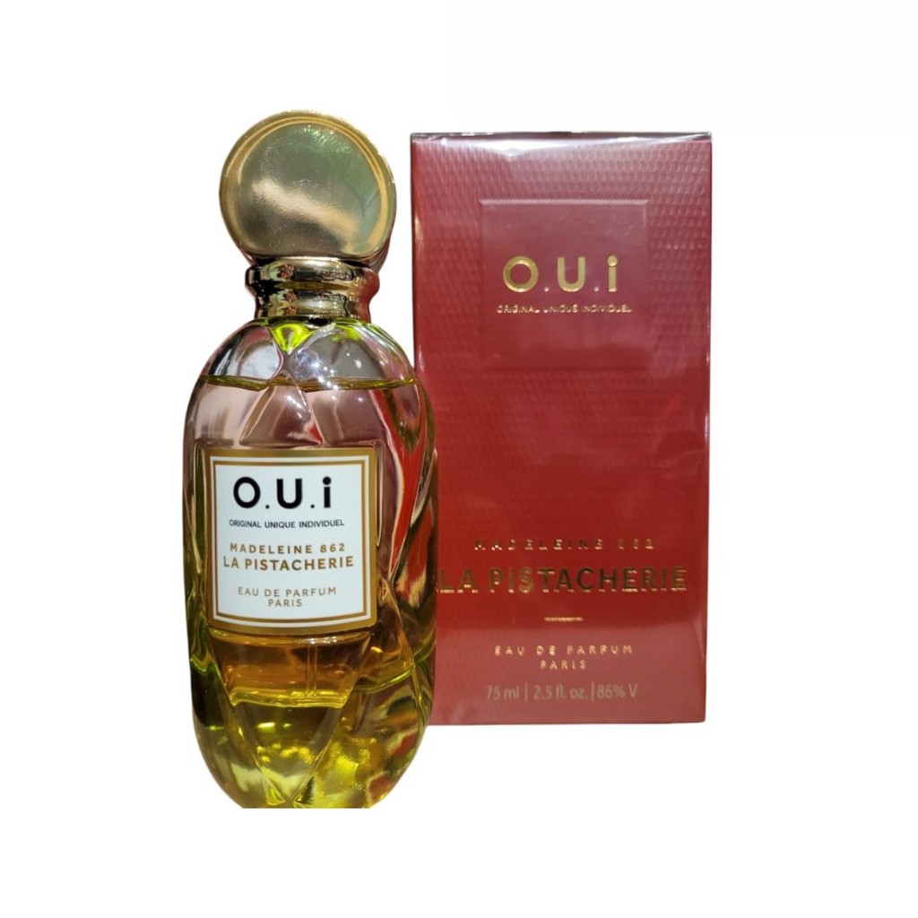 Oui Eau De Parfum Madeleine 862 La Pistache 75ml | Shopee Brasil