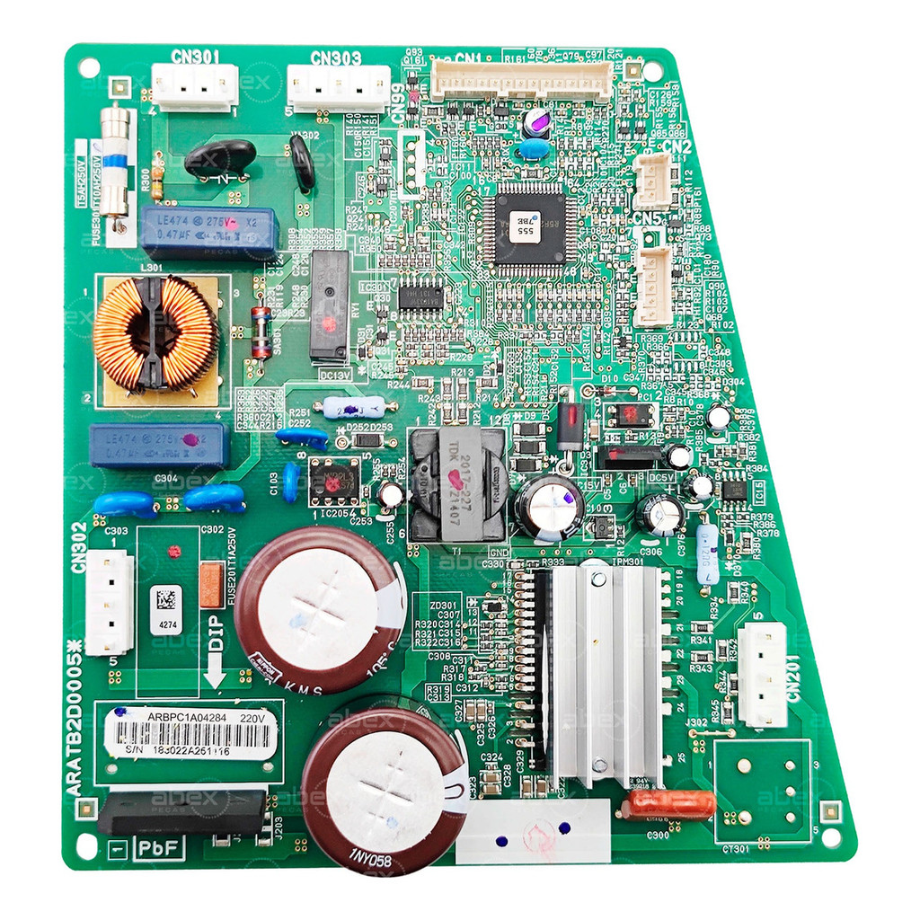 Placa Principal Original Refrigerador Geladeira Panasonic BT51 BT55 ...