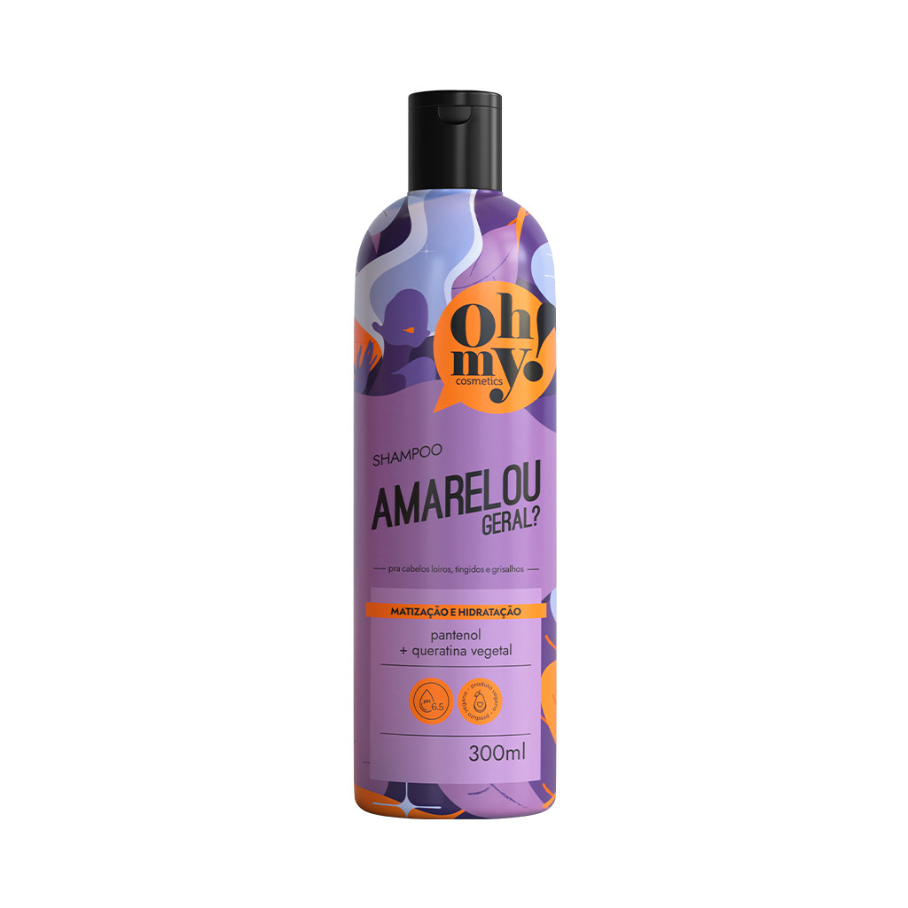 Oh My Shampoo Amarelou Geral 300ml | Shopee Brasil