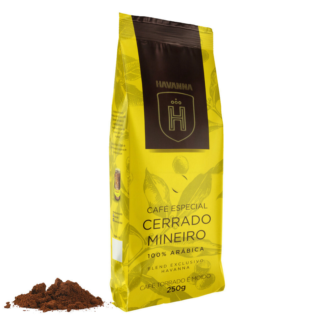 Café Especial Moído Havanna Cerrado Mineiro 100% Arábica 250g | Shopee ...