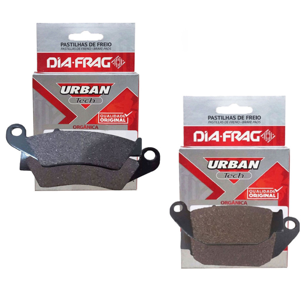 Kit Pastilhas de Freio Xre 300 Abs 2019 A 2023 Diafrag | Shopee Brasil