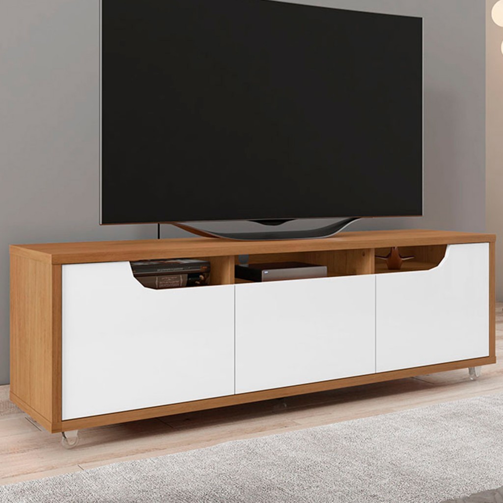 Rack para TV até 60 Polegadas Jersey 2 Portas 1 Gaveta | Shopee Brasil