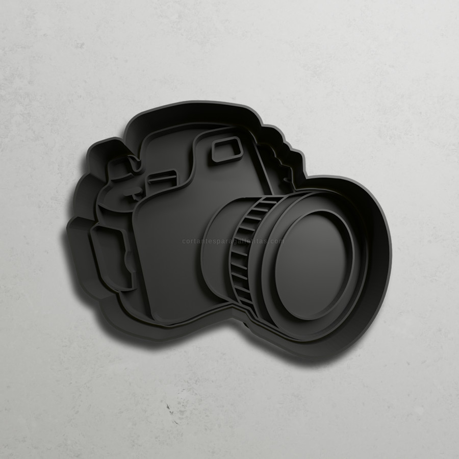 Cortador De Biscoito Forma De CÂMERA REFLEXA | Shopee Brasil