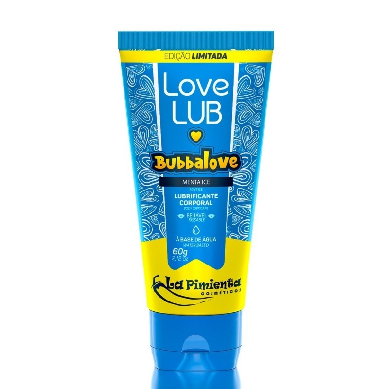 Lubrificante Love Lub Menta Ice BUBBALOVE 60g | Shopee Brasil