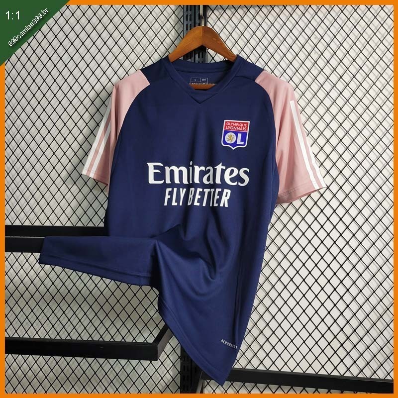 Camisa da Time 23/24 Futebol Azul LAX Treino Camisola da Equipa ...