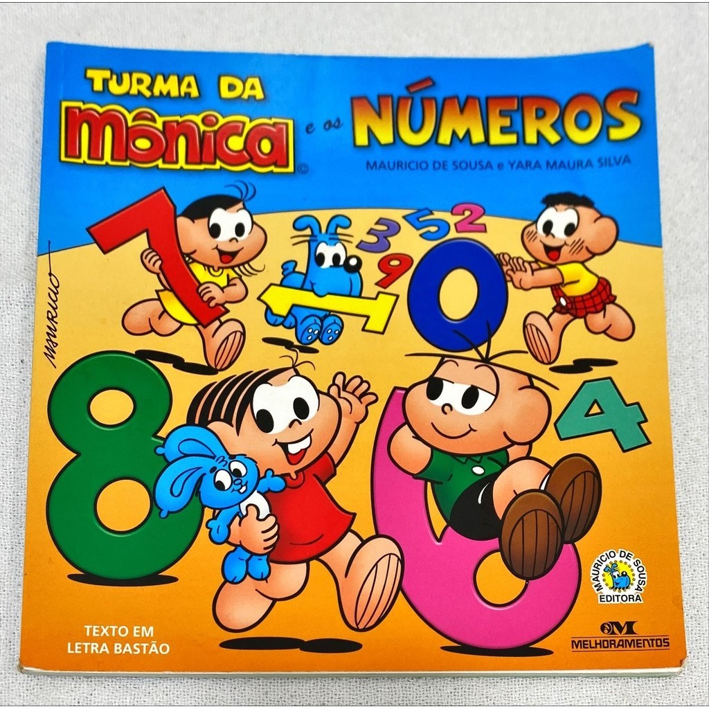 Turma Da Mônica E Os Números de Mauricio De Sousa; Yara Maura Silva ...