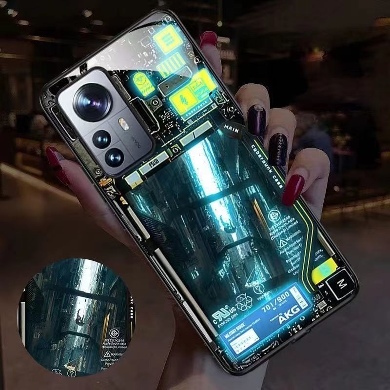 Telefone Asus ROG Phone 7 6 5 3 2 Pro 4G 5G Cyberpunk City Flash ...