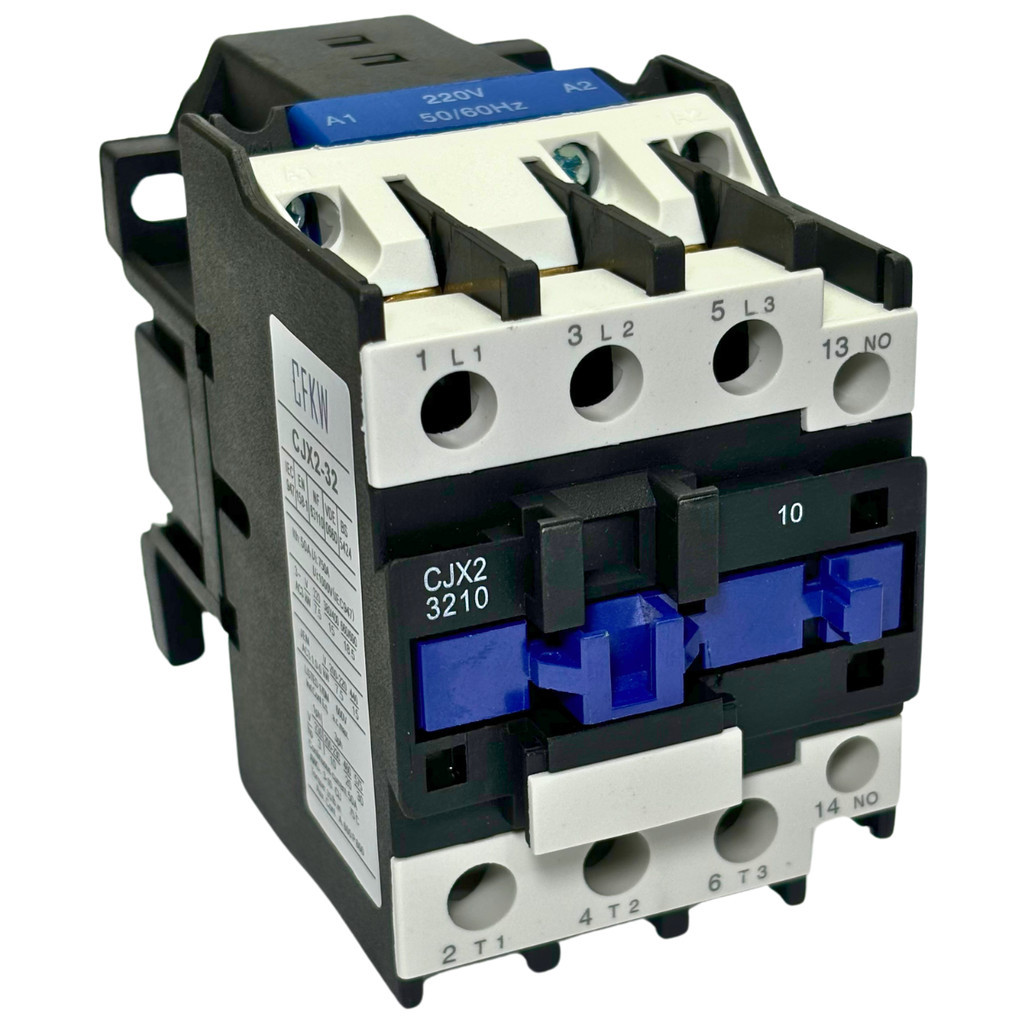 Contator Tripolar 3210 32a 3p+1na Bobina 220v 50/60hz | Shopee Brasil