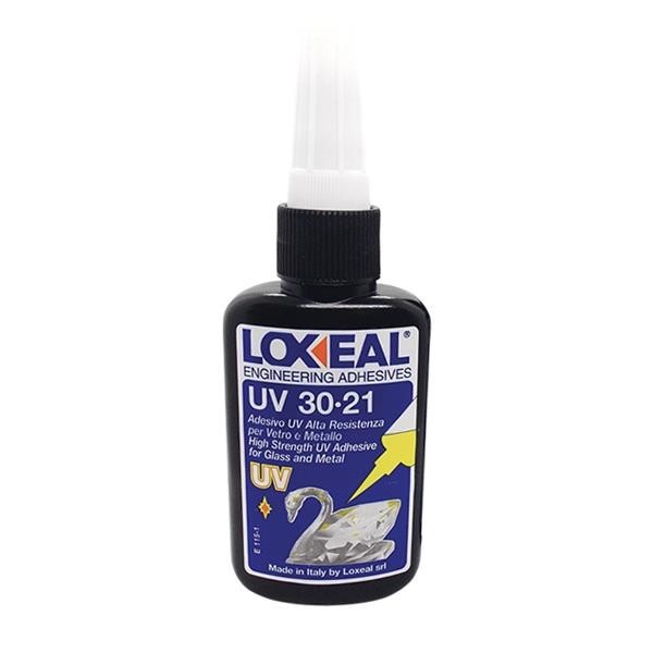 Cola Loxeal 3021 Vidro/Vidro Metal Seca Sem Lâmpada Uv 50ML | Shopee Brasil