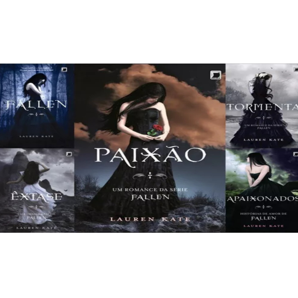Coleção: Fallen (5 Volumes) autor Lauren Kate | Shopee Brasil