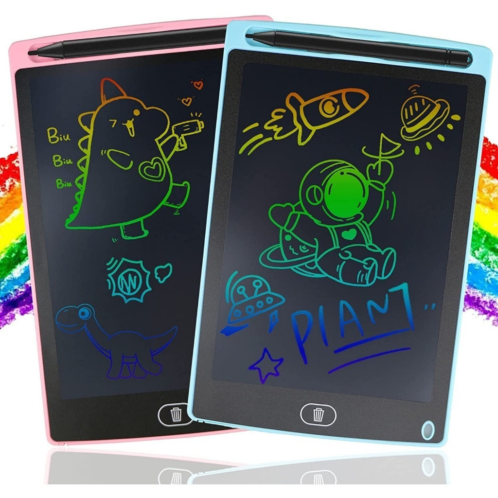 Lousa Mágica 10 Polegadas Tela Colorido Lcd Tablet Infantil De Escrever ...