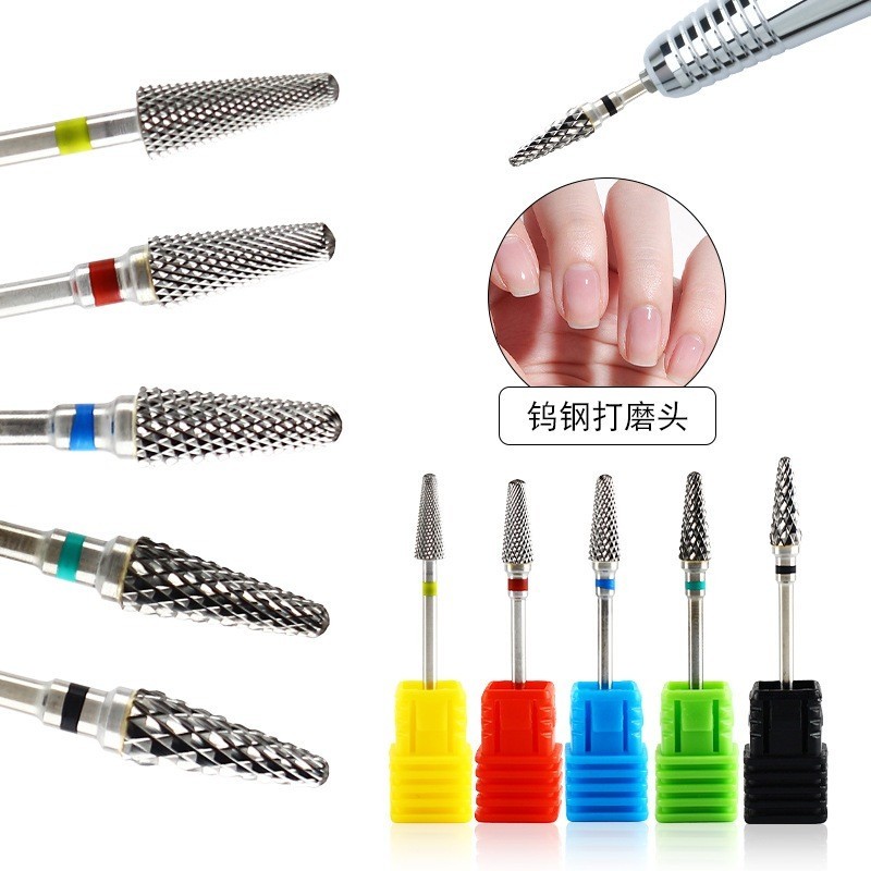 Kit 5 Brocas Multifuncional de Tungstênio para unha Cortador de ...