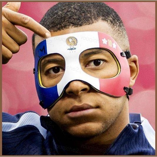 sy UEFA Euro 2024 Mbappe A Mesma Máscara cosplay Gaul Rooster De ...