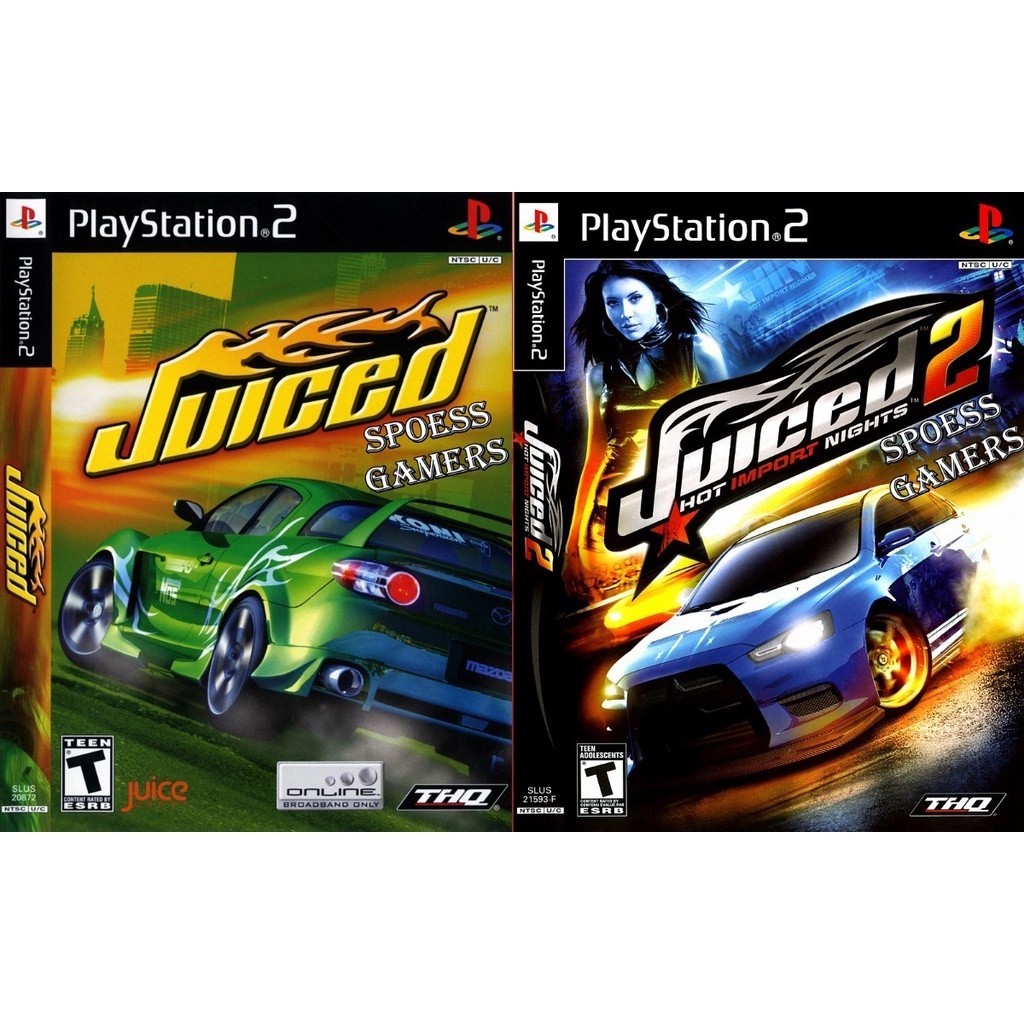 Jogo Ps 2 Juiced 1 E 2 Coleção (2 Dvds) Ps2 | Shopee Brasil