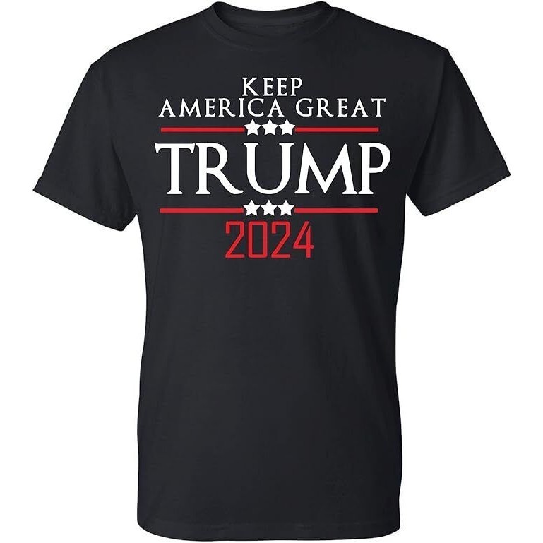 Mantenha A América Grande Donald Trump 2024 Camiseta Política Masculina ...