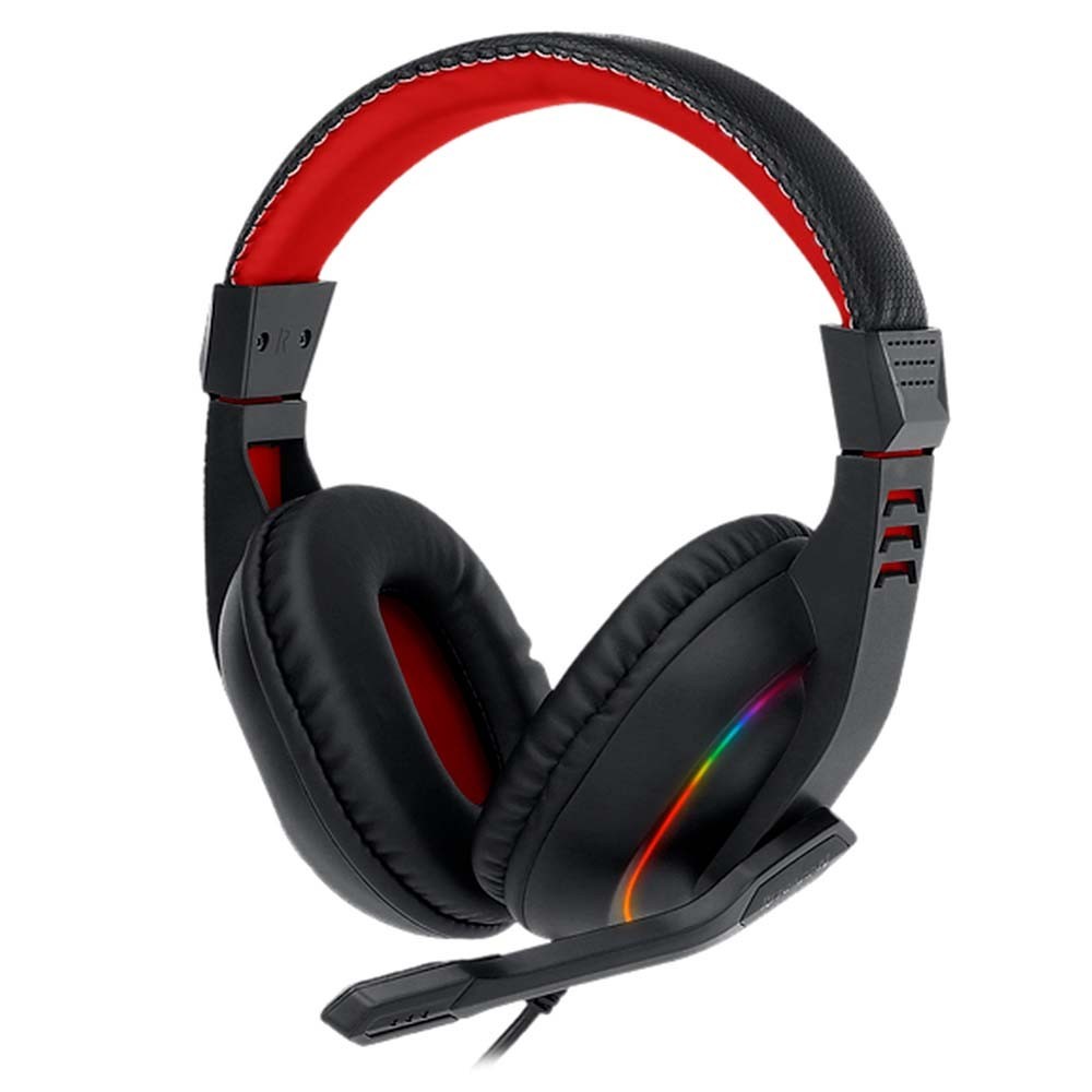 Headset gamer Ares RBG drivers 40mm Preto H120-RGB Redragon | Shopee Brasil