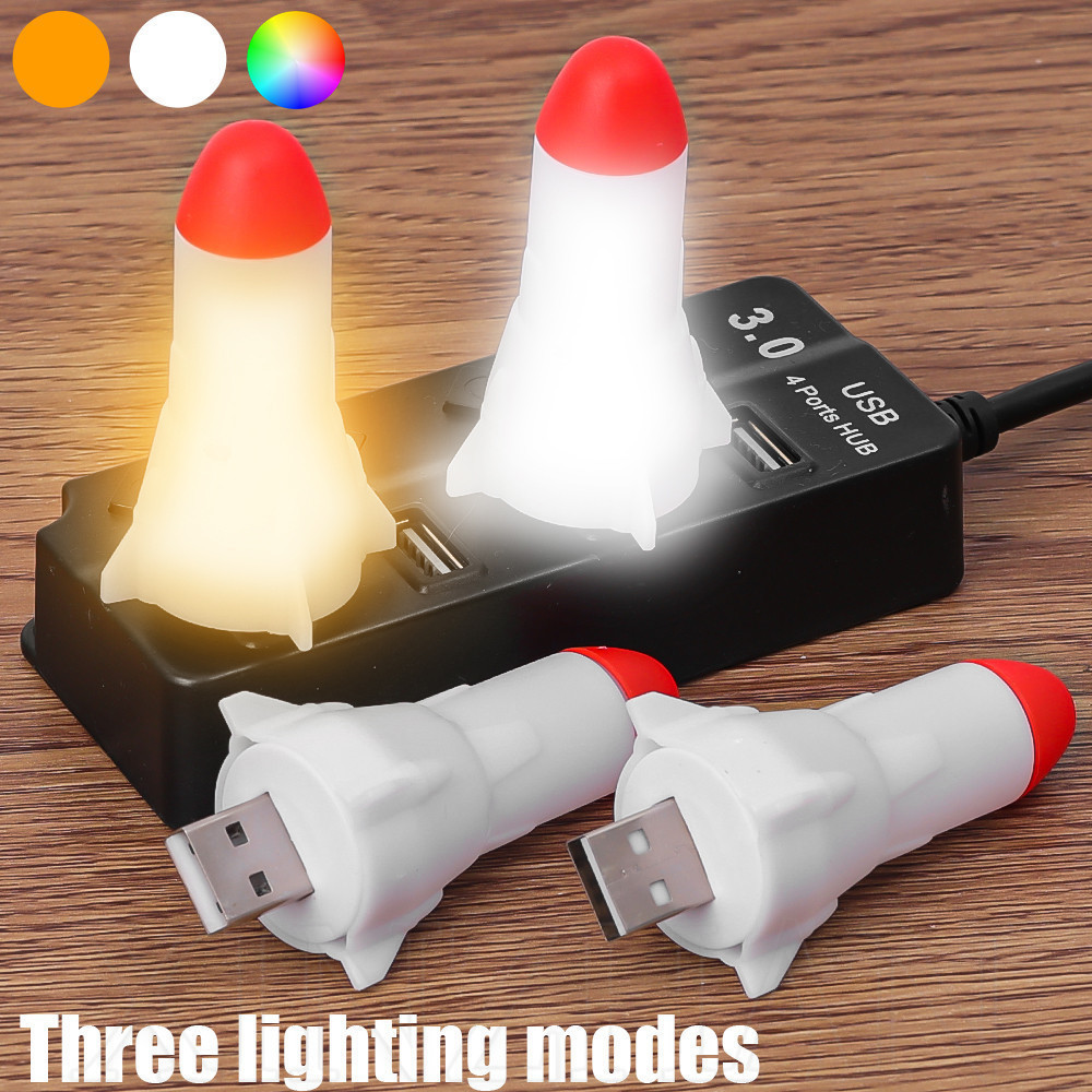 Luz Noturna Criativa-Plug in Lighting Lamp USB-Portátil , Gradiente ...