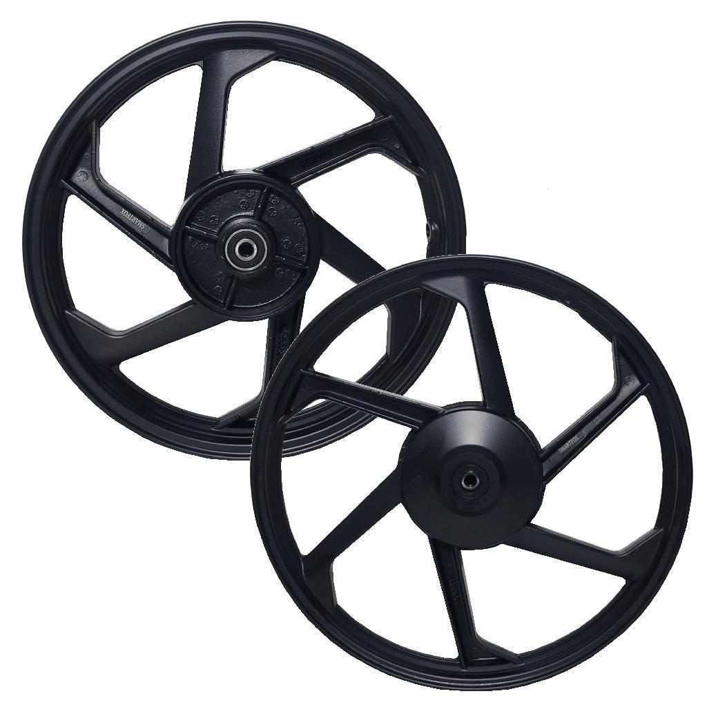 Jogo Roda 6 Palito Tambor Rolamento Biz 125 2006 Até 2015 | Shopee Brasil