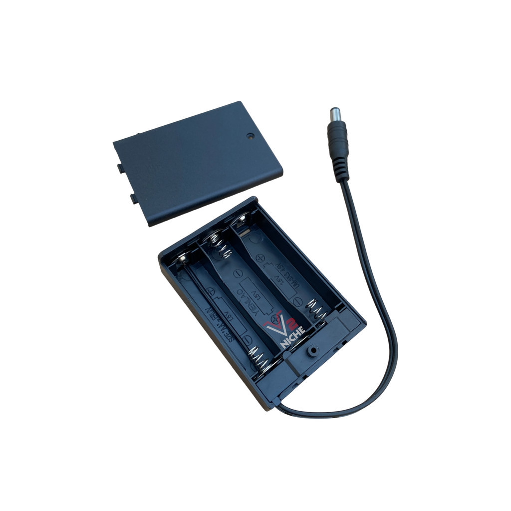 Suporte Porta 3 Pilhas Aa Com Plug P4 E Chave On Off Arduino Shopee Brasil