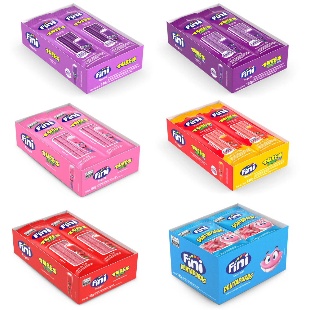 Balas Fini 12x15gr | Shopee Brasil