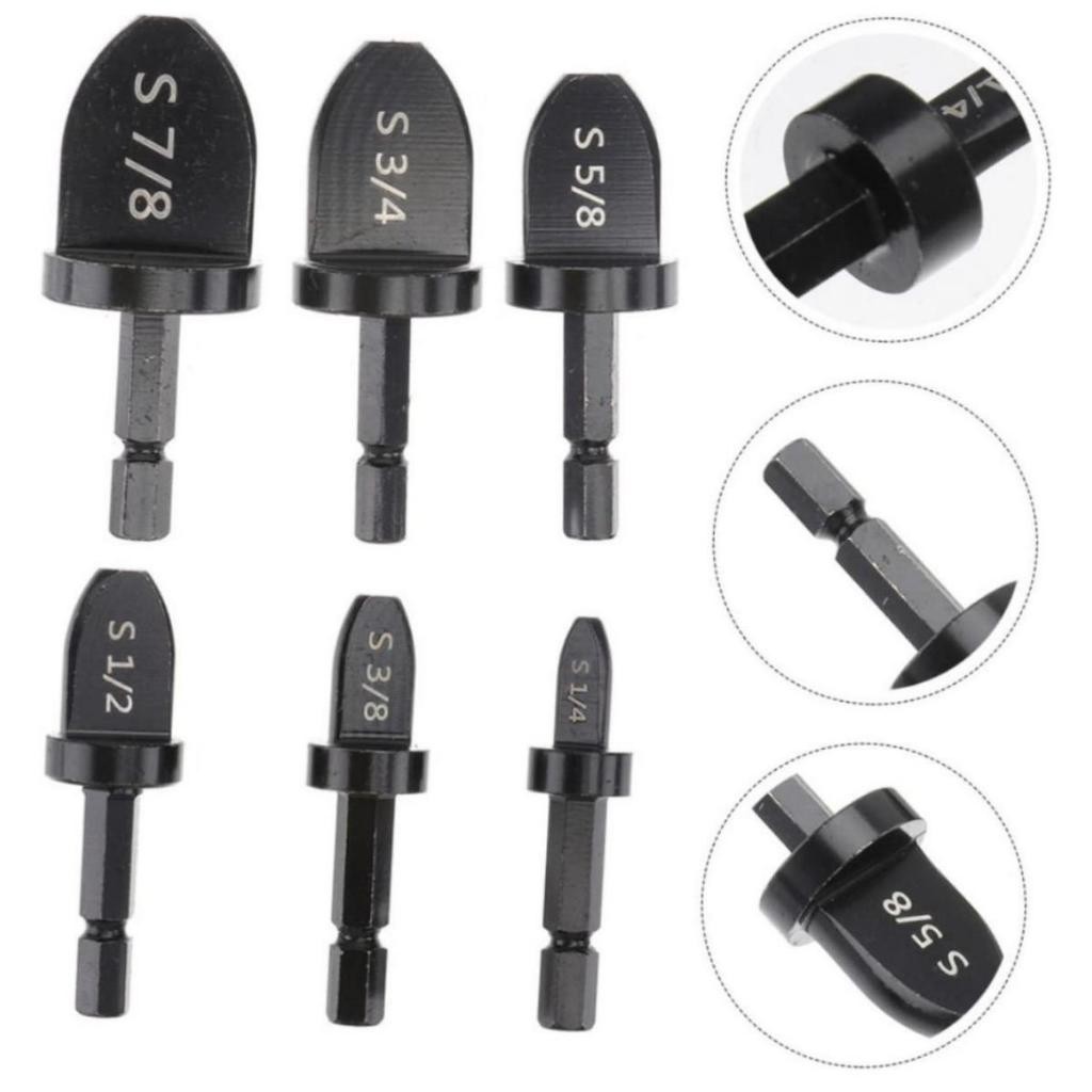 Kit 6 Brocas Alargador Expansor Cano Tubo De Cobre Alumínio | Shopee Brasil