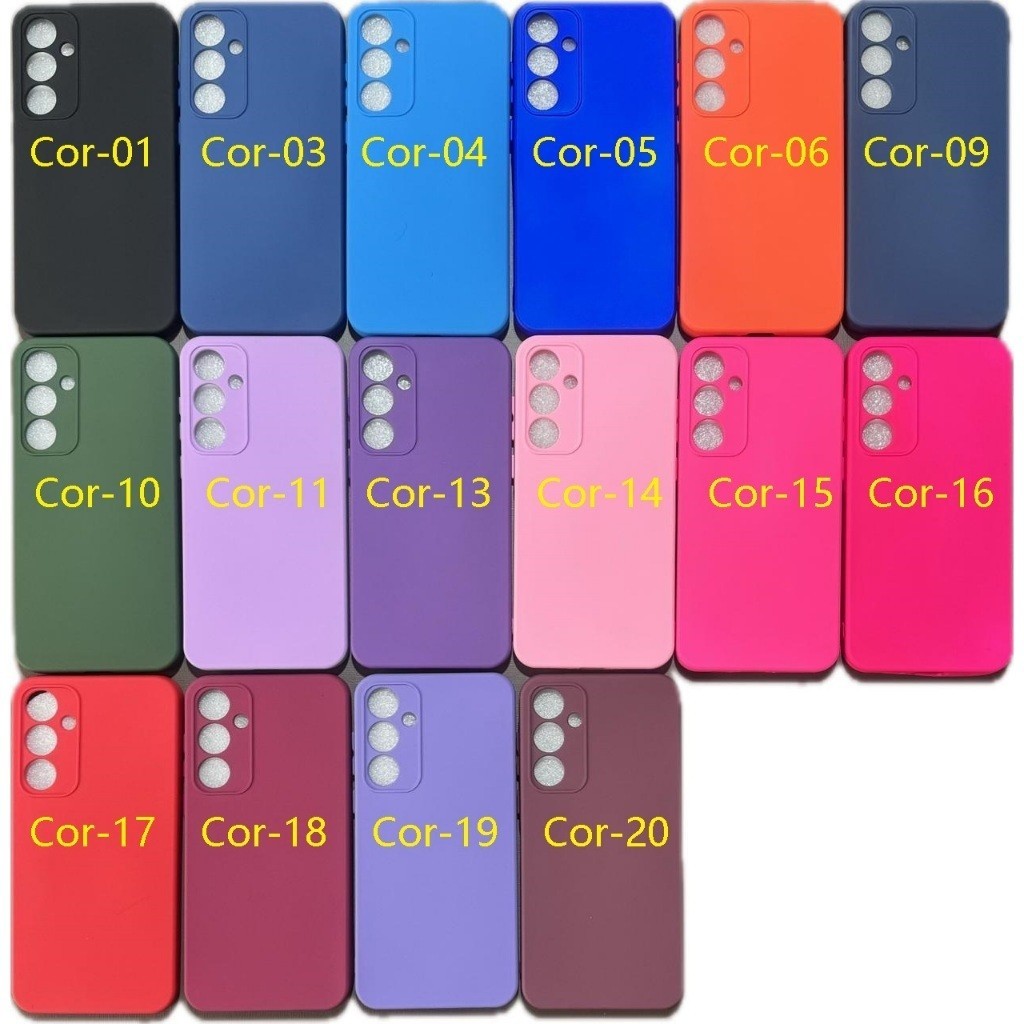 Capa Capinha Anti impacto Para Celular Samsung Galaxy A55 5G - Com Interior Aveludado de ...