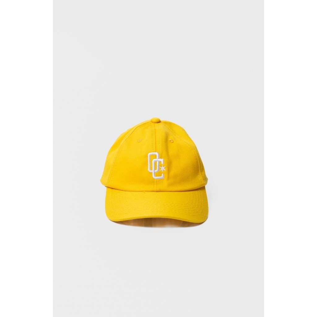 Boné Dad Hat Overcome "Logo" Amarelo/Branco | Shopee Brasil