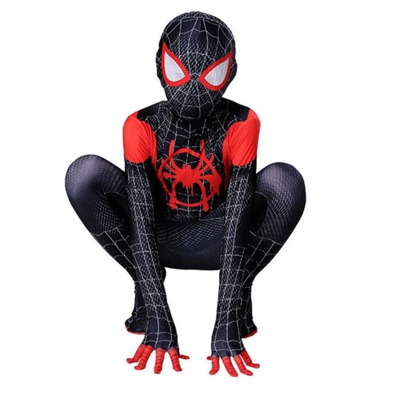 Miles Morales Longe De Casa Fantasia Do Homem-aranha Cosplay Peter 