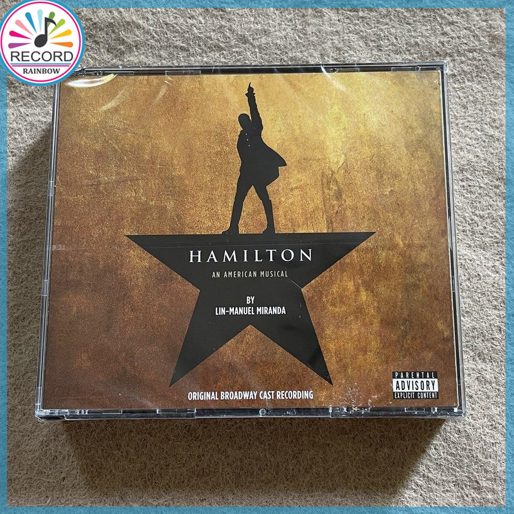 Lin-Manuel Miranda Hamilton Soundtrack Original 2CD Brand New Album [Lacrado] L-0-BR | Shopee Brasil