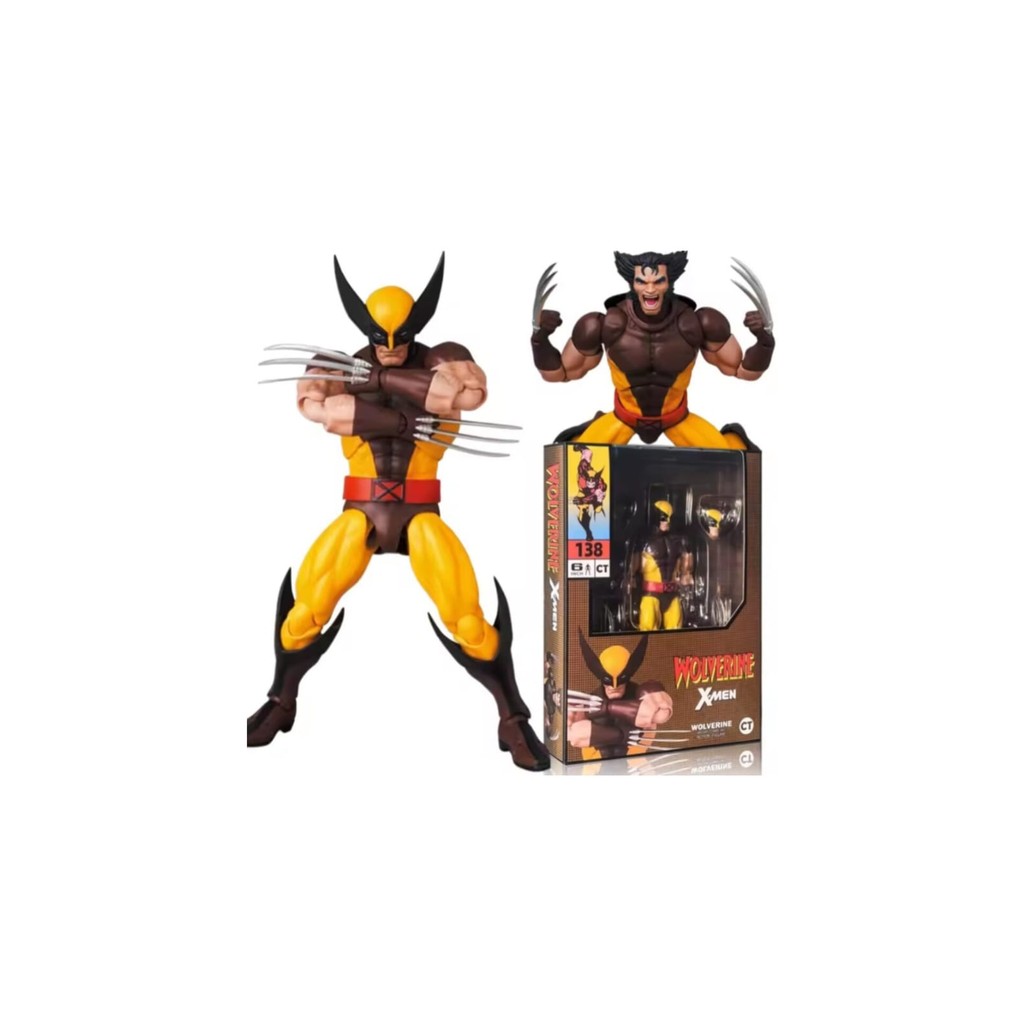 Boneco Wolverine Articulado Com Acessorios Brinquedo Movel Action ...