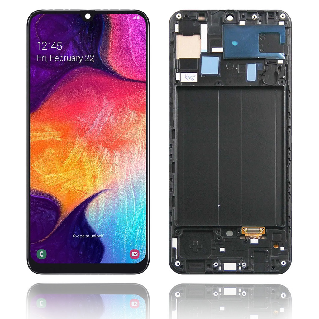 Tela Touch Display Oled Compatível A30 A305 C/ Aro + Películ | Shopee Brasil