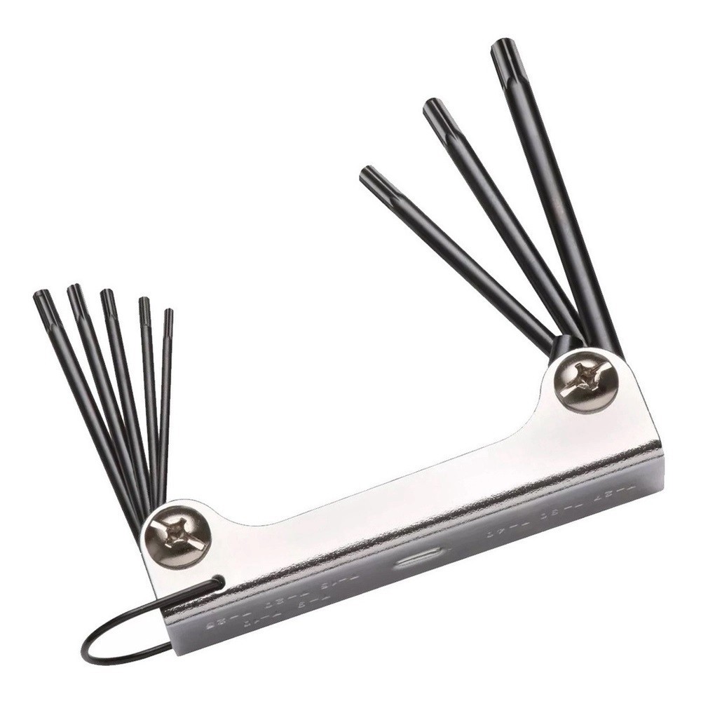 JOGO CHAVE TORX CANIVETE 8 PEÇAS EDA 8JI PRÁTICO | Shopee Brasil