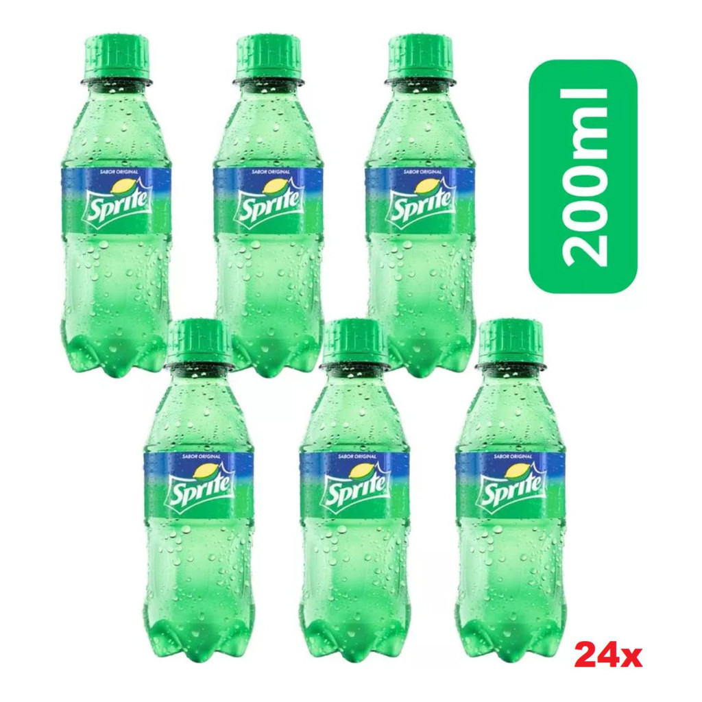 Sprite Pet Mini 200ml Oportunidade Pack Com 24uni. | Shopee Brasil