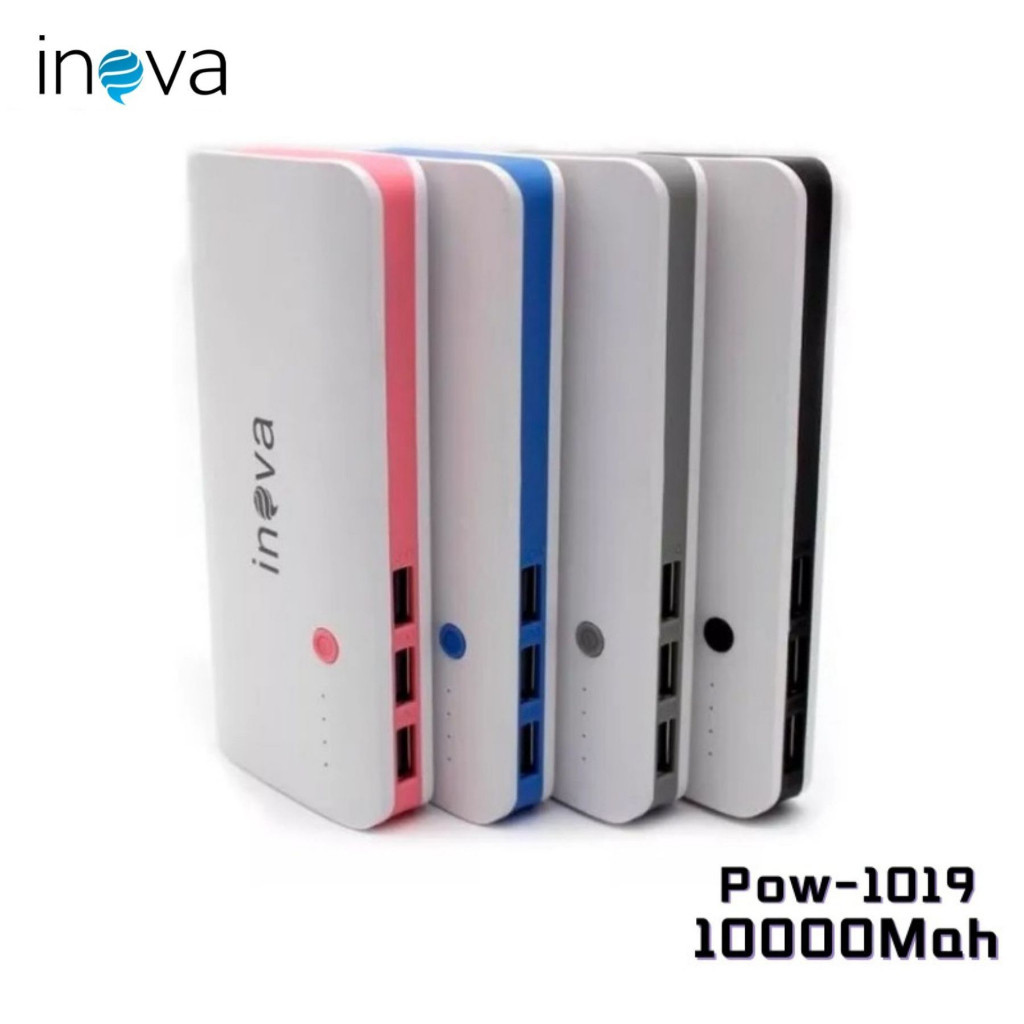 Carregador Portátil Power Bank Inova 10000 Mah Pow-1019 | Shopee Brasil