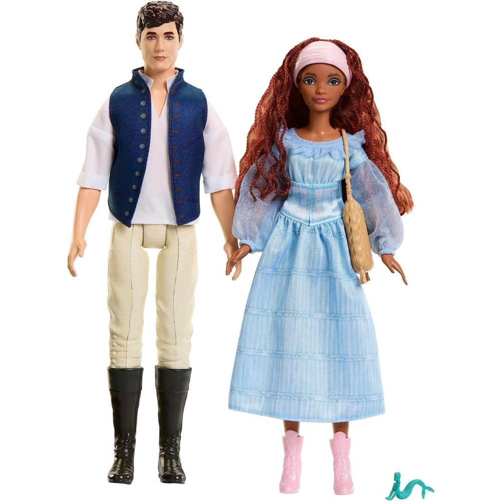 Pequena Sereia Ariel e Principe Erik Mattel | Shopee Brasil