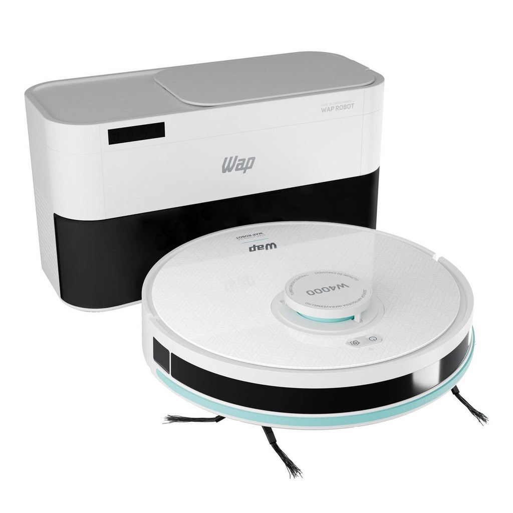 Aspirador de Pó Robô Wap Robot W4000 3 em 1, 3l Mapeamento Inteligente 220V | Shopee Brasil