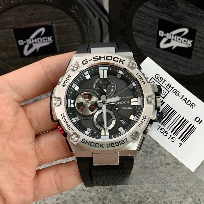 Relógio Masculino GShock G-STEEL GST-B100-1A Resina BAND Esportivo ...