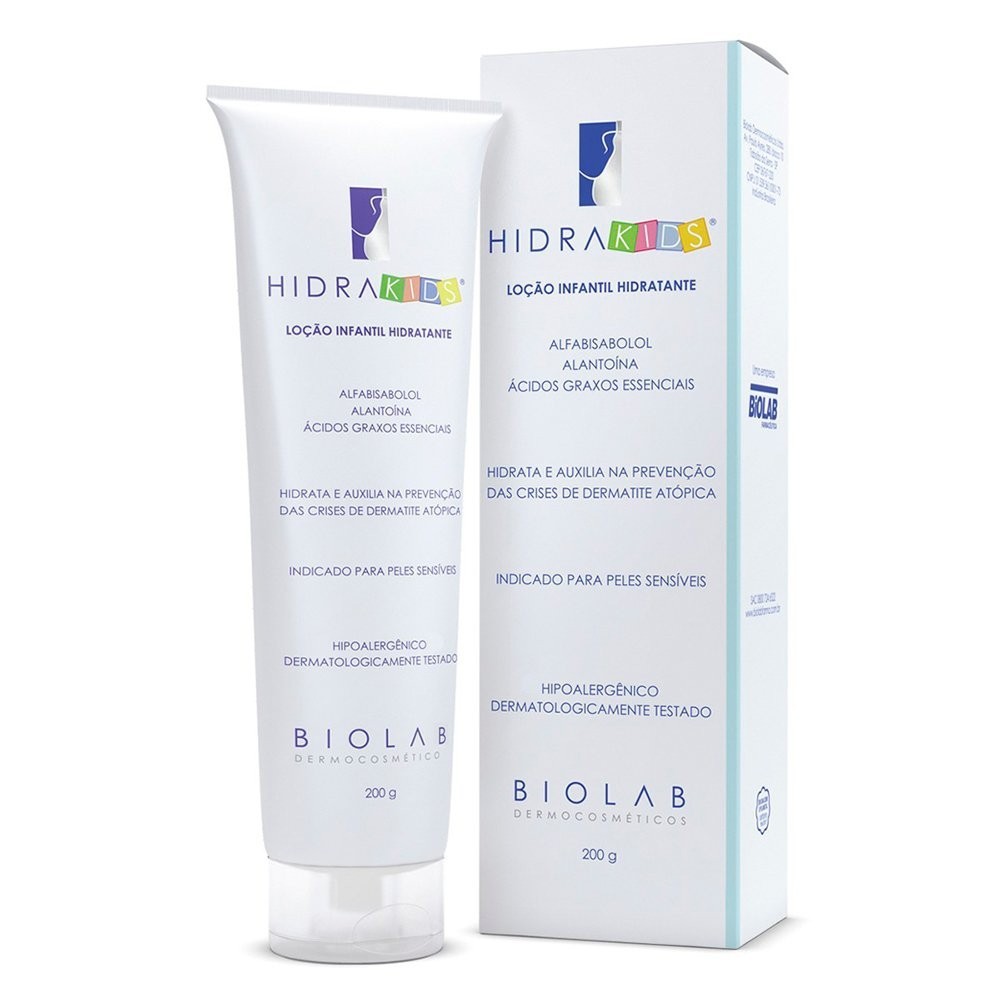 Loção Infantil Hidratante Hidra Kids 200G | Shopee Brasil