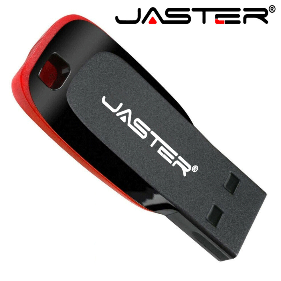 Pendrive JASTER Pen Drive USB 100 % 8 Gb 16 64 4 2.0 | Shopee Brasil