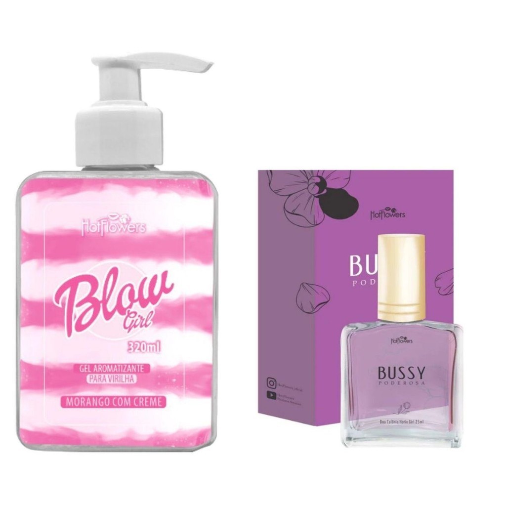 Perfume Intimo Feminino Poderosa e Gel Blow Girl Virilha | Shopee Brasil