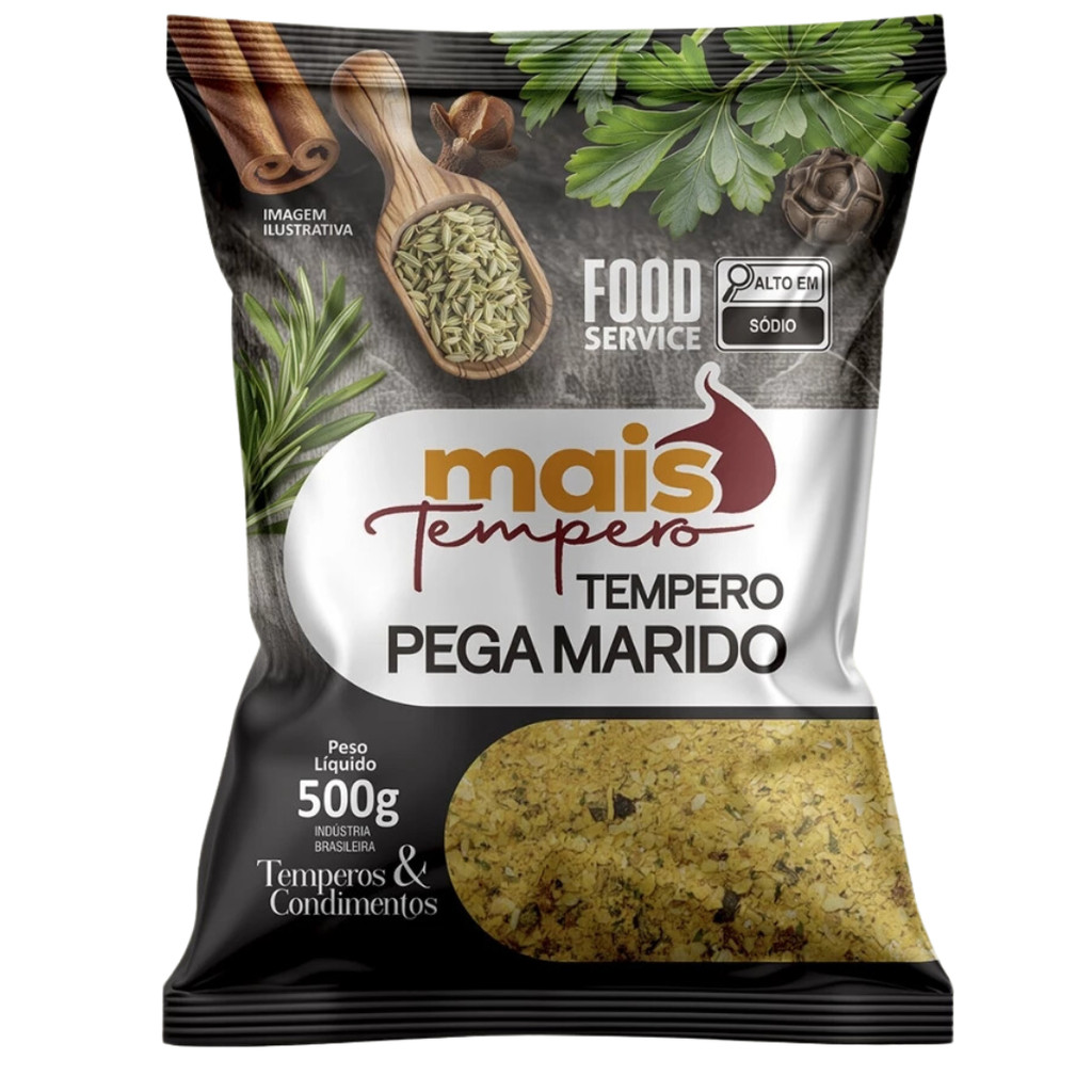 Tempero Pega Marido A Granel - Mais Tempero | Shopee Brasil