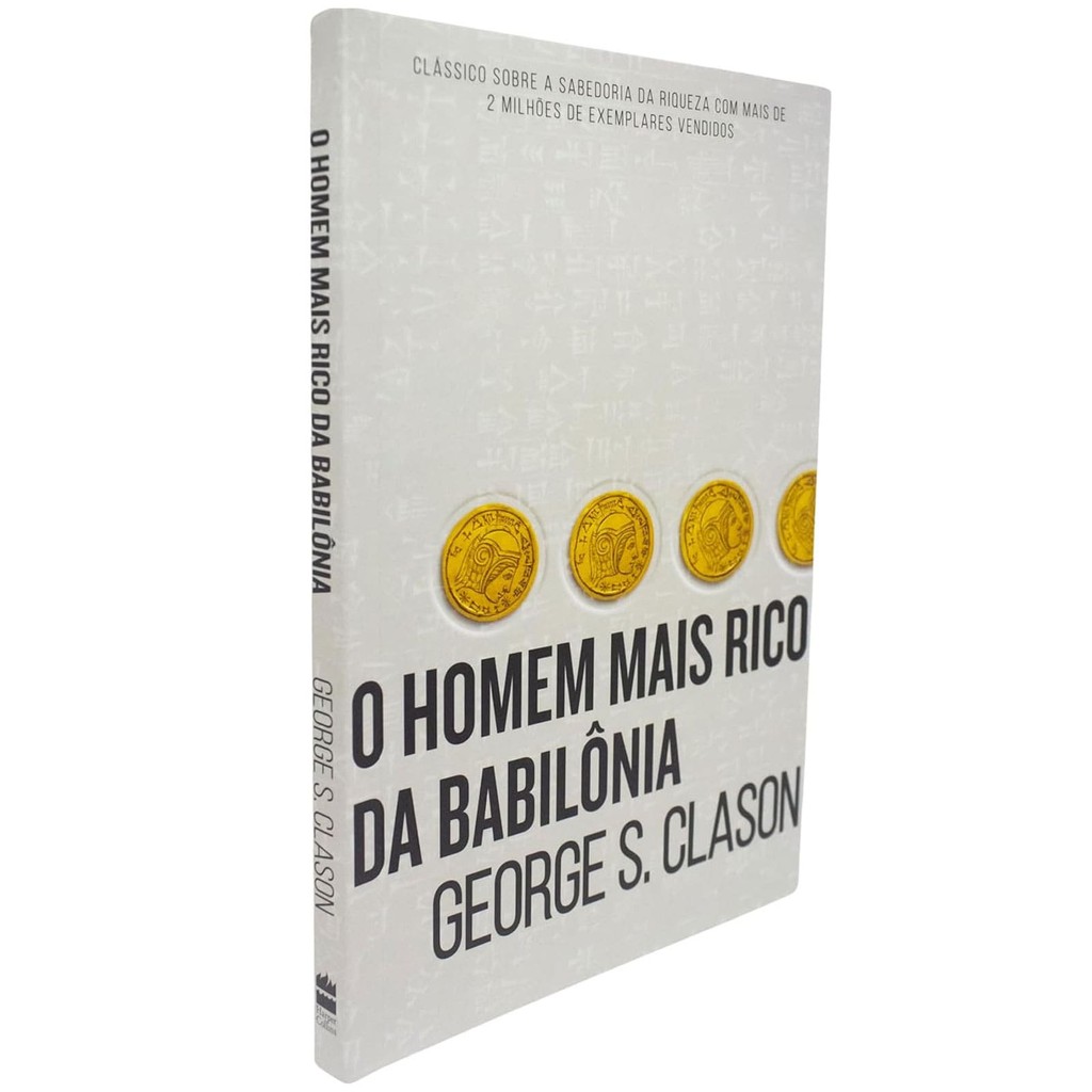 Livro O Homem Mais Rico Da Babilônia - George S. Clason | Shopee Brasil
