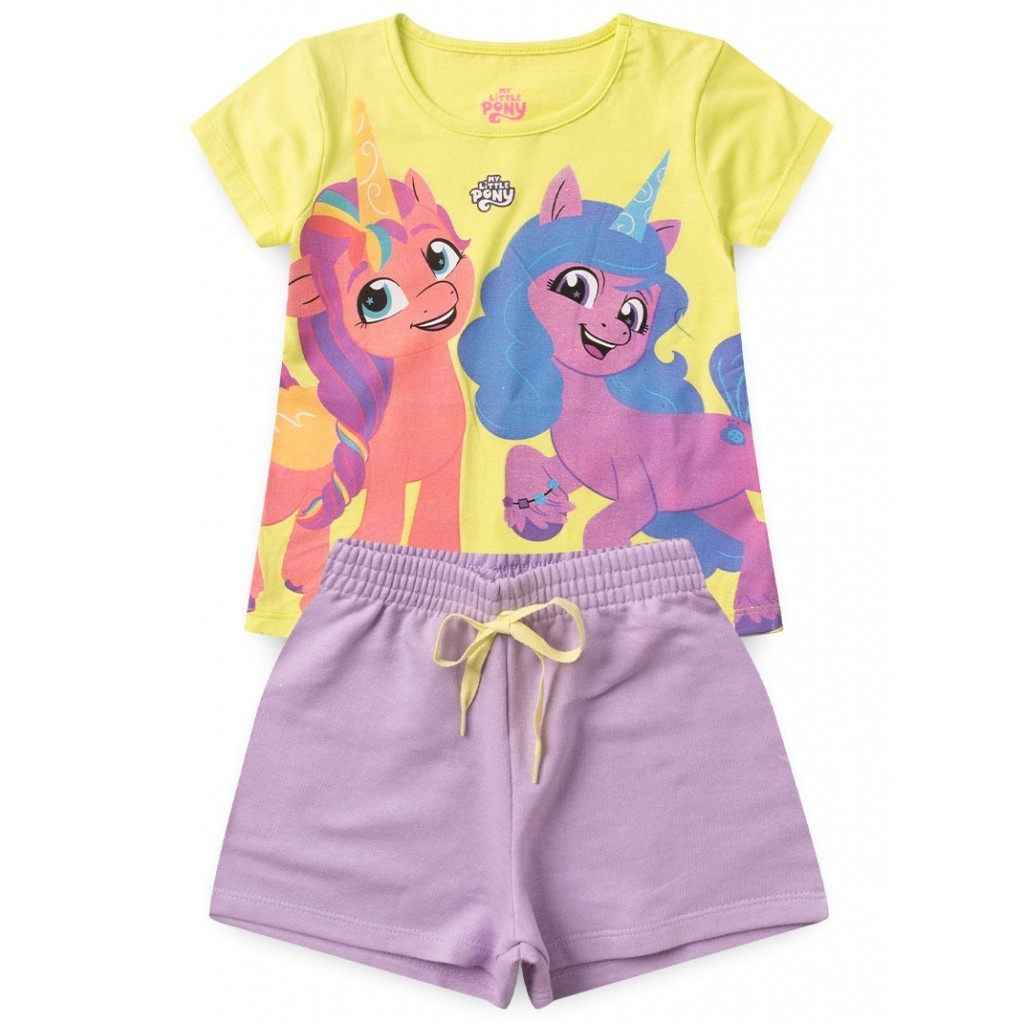 Conjunto Feminino Vamos Brincar - My Little Pony | Shopee Brasil