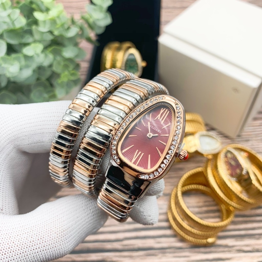 BVLGARI Relógio Feminino De Luxo Leve E Requintado Alta Moda Rui Watch ...