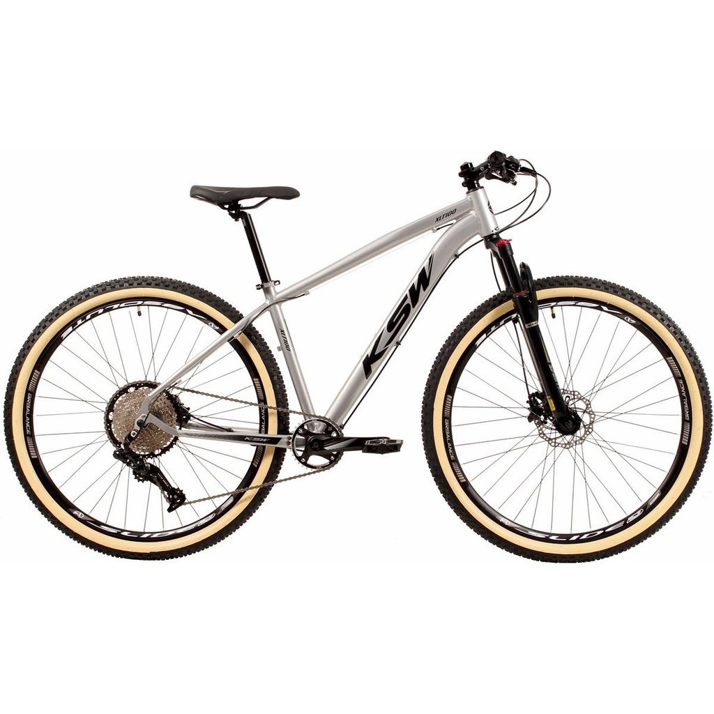Bicicleta Aro 29 Ksw 9v Freio Hidráulico Trava E K7 11/40 - Escorrega o ...